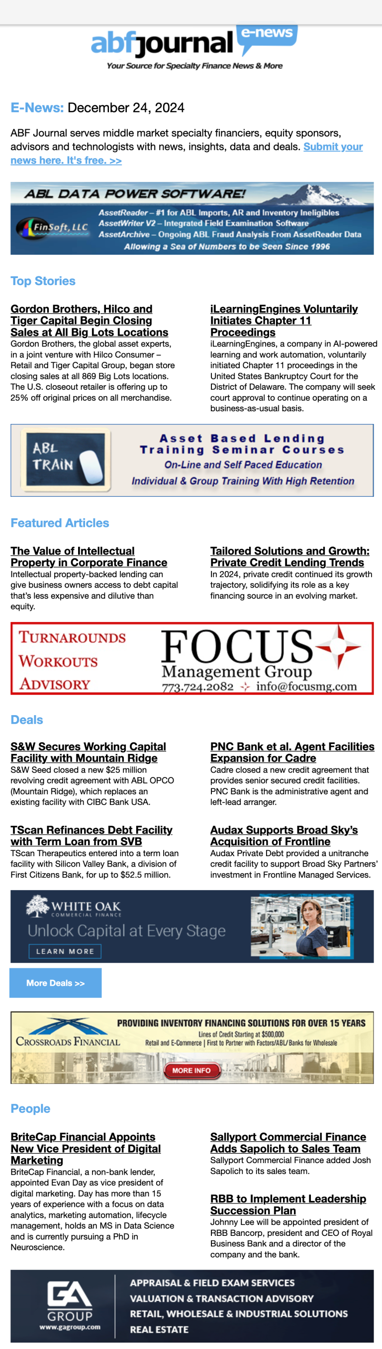 Subscribe - ABF Journal